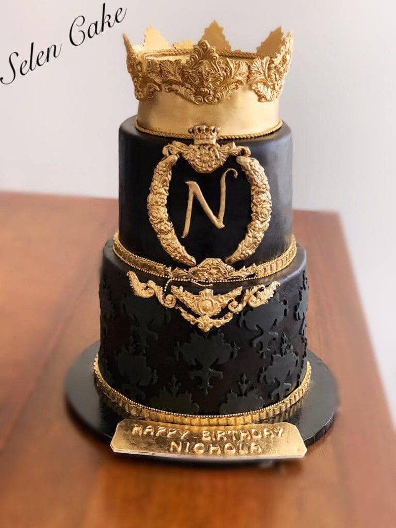 Crown Cake - Etsy