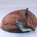 Bronze Red Fox Sculpture Curled Sleeping Vixen Hot Cast Bronze Using ...