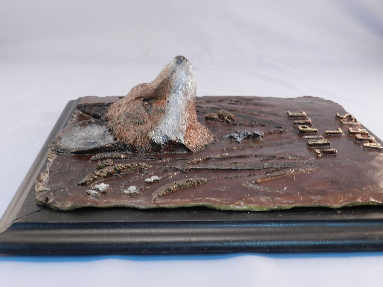 Original Solid BRONZE Art Sculpture~red Fox Statue~figure~customized ...