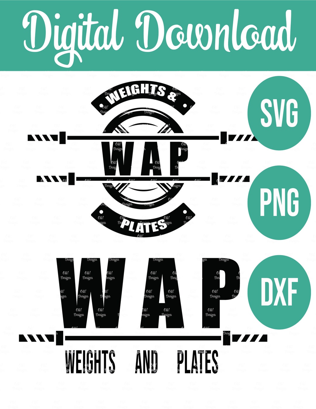 WAP - Weights and Plates SVG, Digital Download, Cardi B, WEIGHTLIFTING ...