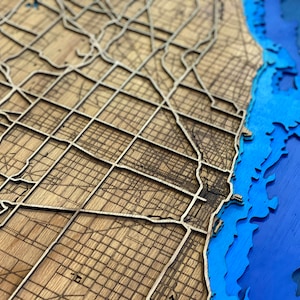 Handcrafted City Map Coffee Table - 100% Made in the USA. Choose Your ...