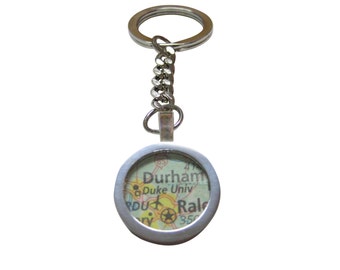 Silver Toned Spain Map Outline Pendant Key Chain - Etsy