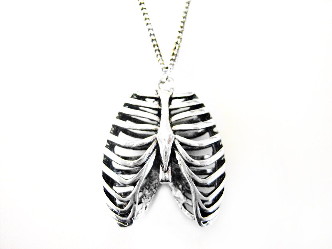 Rib Cage Necklace - Etsy