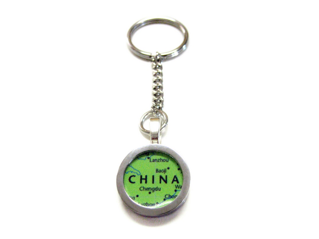 China Map Keychain - Etsy
