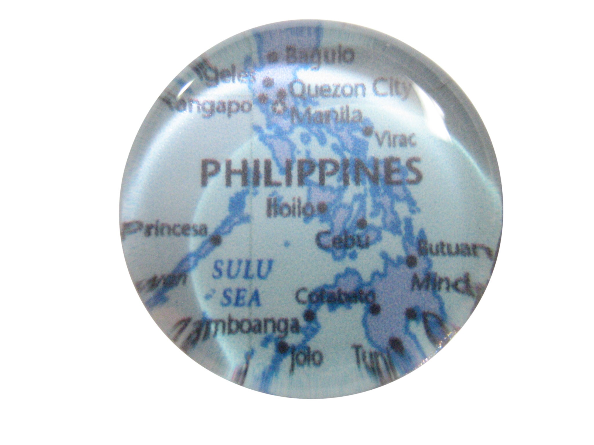 Philippines Country Map Pendant Magnet - Etsy