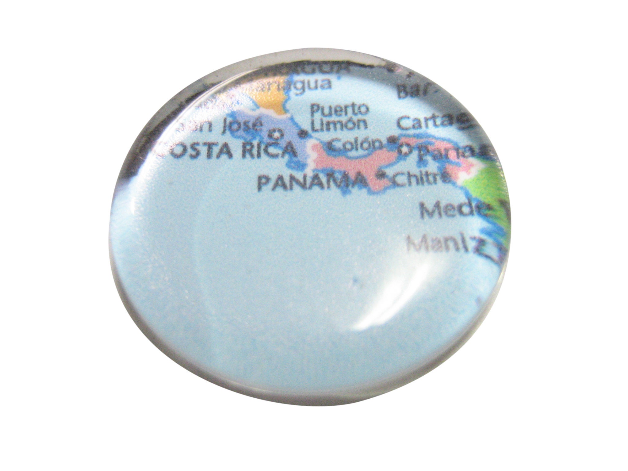Panama Map Pendant Magnet | Etsy