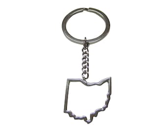 Ohio Key Chain - Etsy