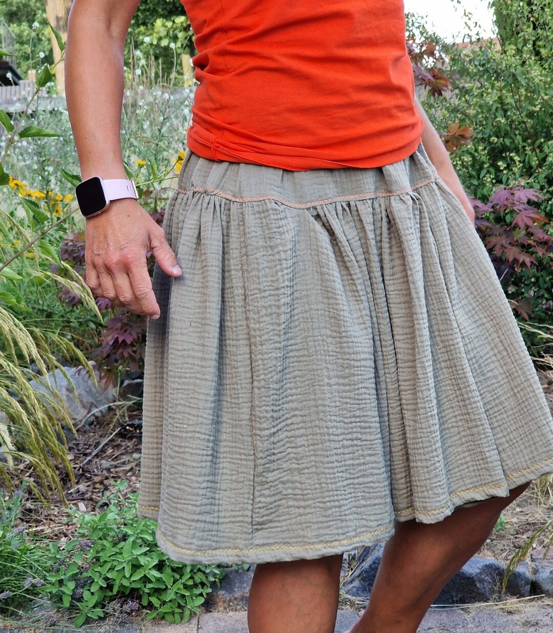 Rock Sommer Summer Collection No 5 S - XL Musselin rock Sommer ...