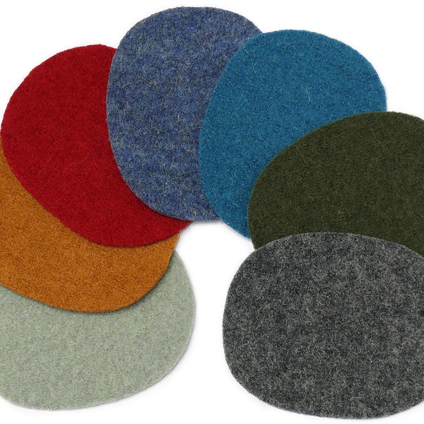 Red Boiled Wool - Etsy