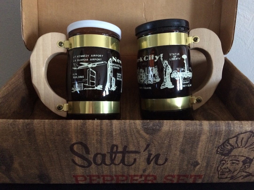 Vintage Box Set, Siesta Ware Salt and Pepper, Mint Shape, Unused in Box ...
