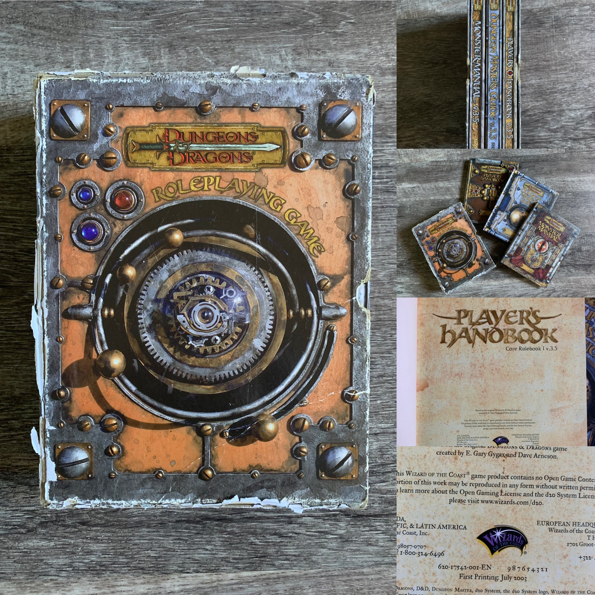 Vintage Dungeons and Dragons Collectible,dnd Role Play Books, Rare Dnd ...