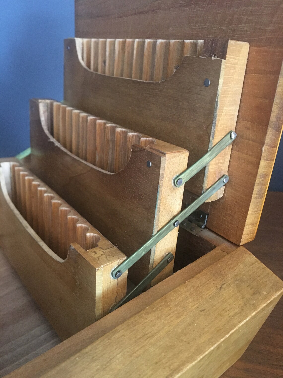 Rare Art Deco Desktop Cigarette Box 1930s WW2 Era Unique | Etsy