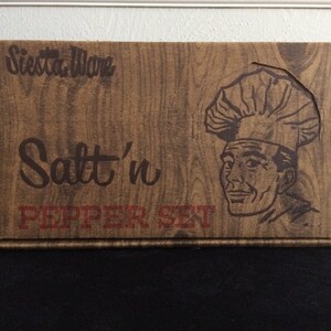 Vintage Box Set, Siesta Ware Salt and Pepper, Mint Shape, Unused in Box ...