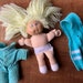 Vintage Cabbage Patch Mini Doll, 5.5 Blonde Hair Soft Body Doll, Winter Clothes, Collectible - Etsy