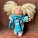 Vintage Cabbage Patch Mini Doll, 5.5 Blonde Hair Soft Body Doll, Winter Clothes, Collectible - Etsy
