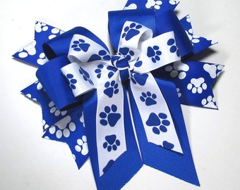 Royal blue paw print | Etsy