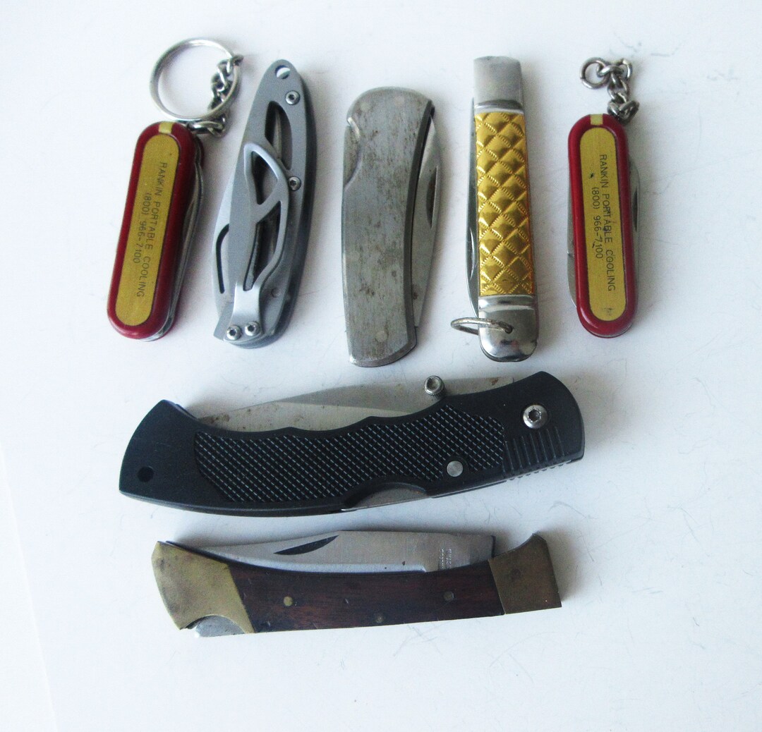 Vintage Pocket Knives / Lot of Seven / Nice Variety / Inventory ...