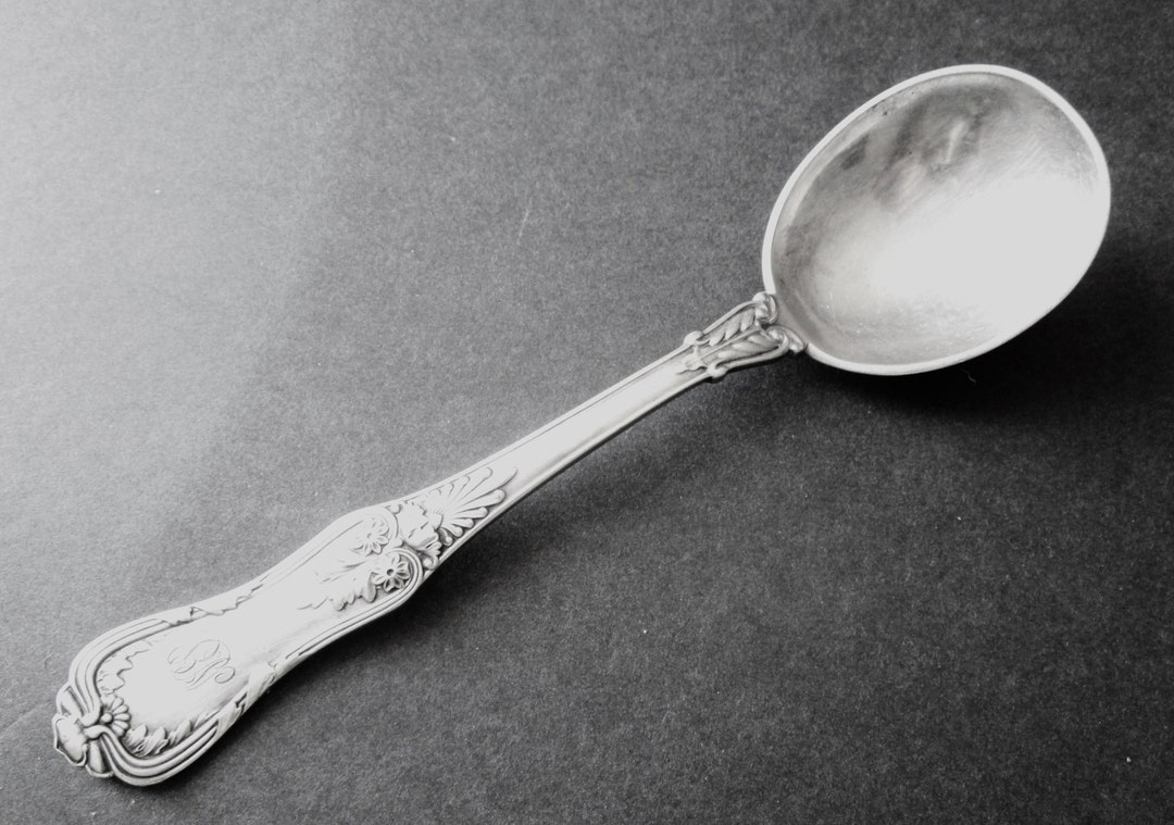 Tiffany & Co. Silver Plate Serving Spoon / Pattern 1884 Regent / All ...
