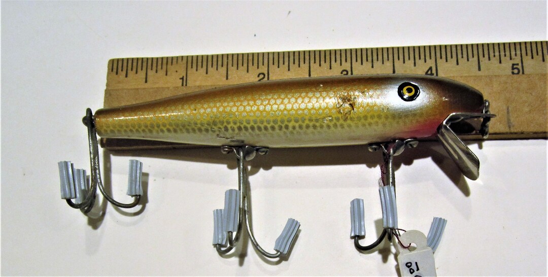 Vintage Pal-o-mine Lure / by Pflueger Lure Co / #5100 Issue 1940s ...