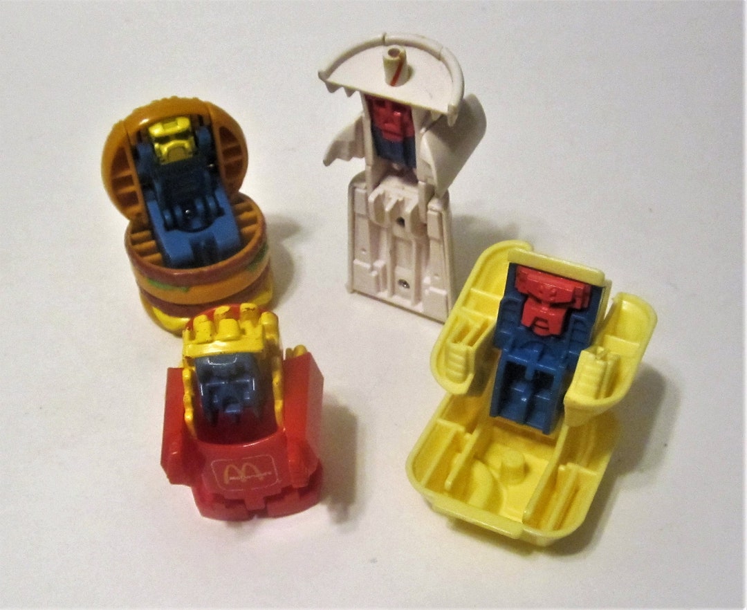 Mcdonald's 1987 Food Changeables / 6 Piece Set When Complete / Showing ...