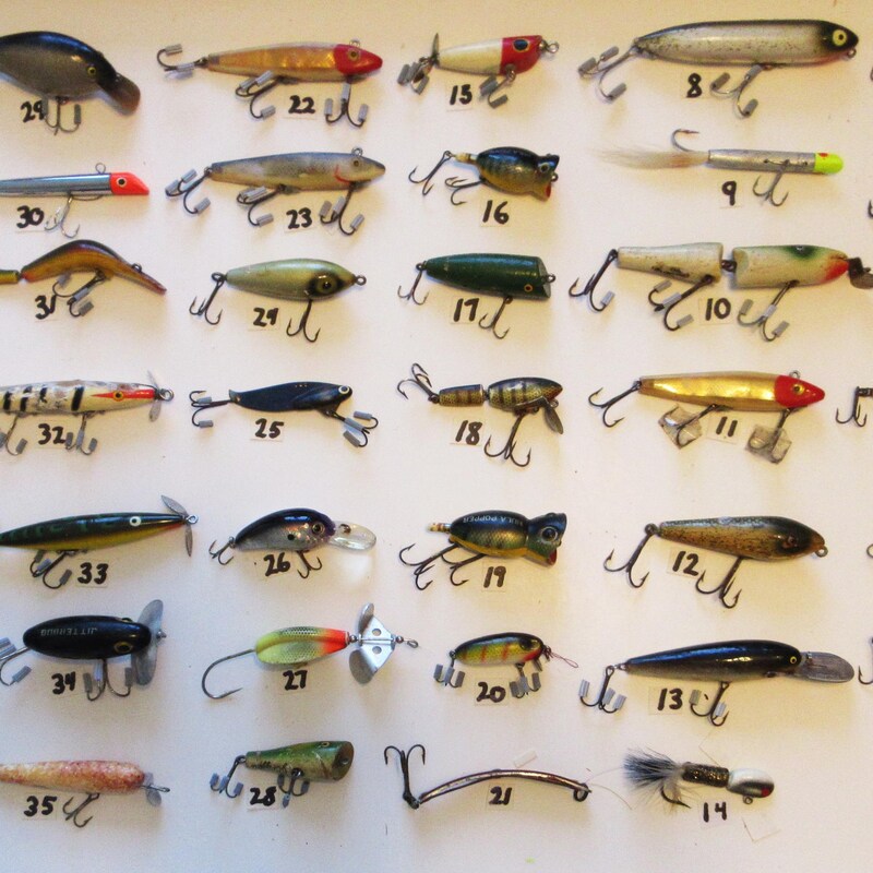 Old Fishing Lures - Etsy