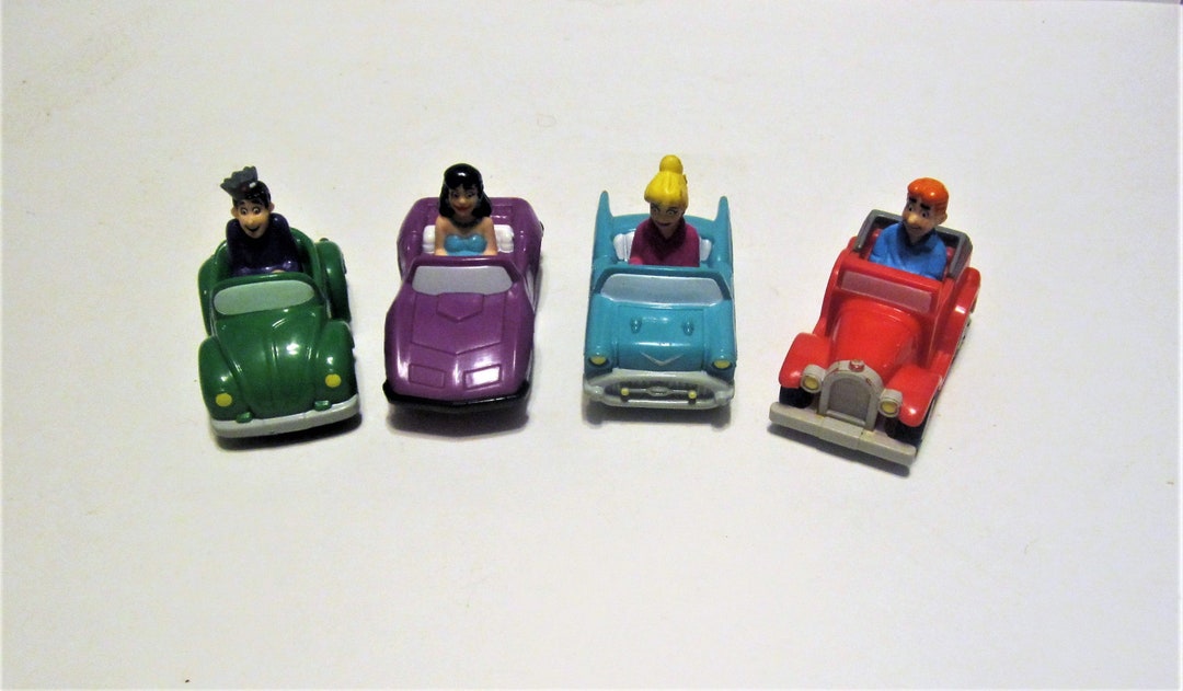 Burger King 1991 Archie & Friends in Cars / Complete Set of 4 / Plus ...