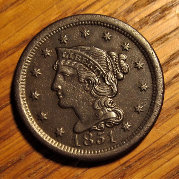 Large Cent Braided Hair - Etsy