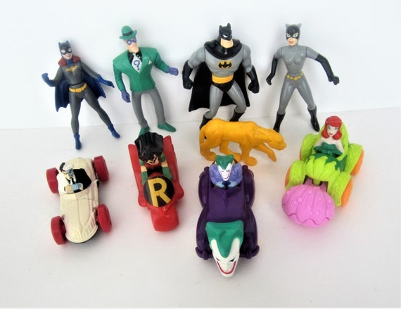 Mcdonald's Batman Set / Nine Piece Set / 1993 Batman the - Etsy