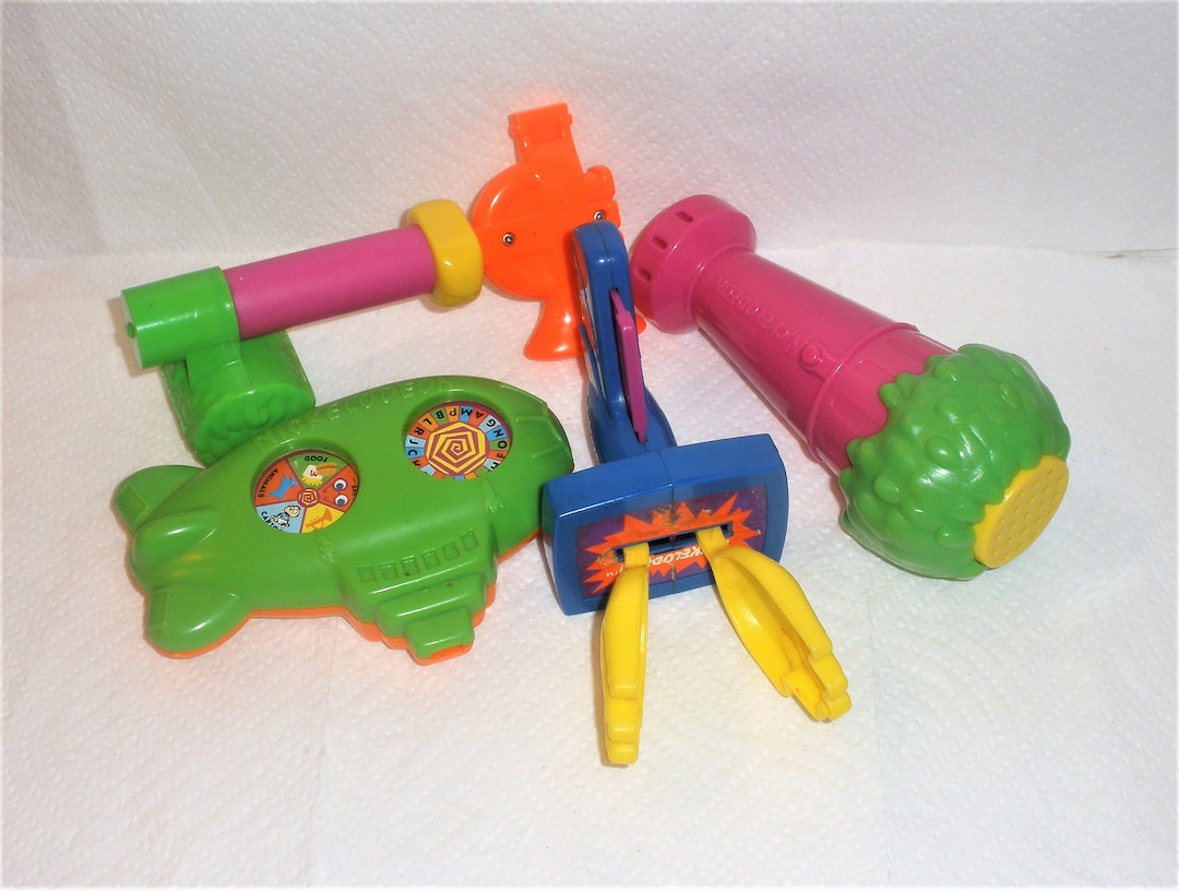 Mcdonald's 1993 Nickelodeon Set / Mcdonalds Happy Meal Promos / Game ...