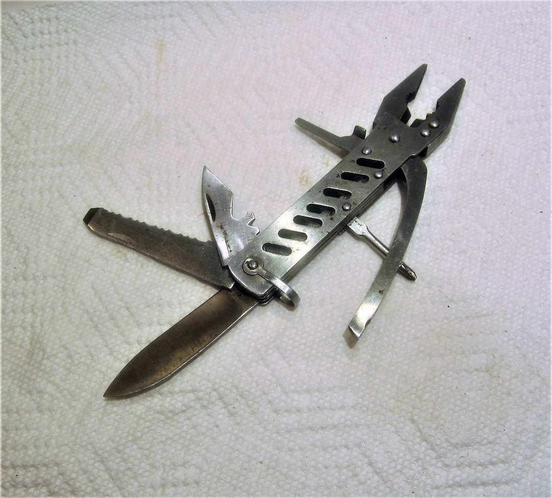 Vintage Multi Function Tool / by Alltrade / Heavy Duty Tool / Stainless ...