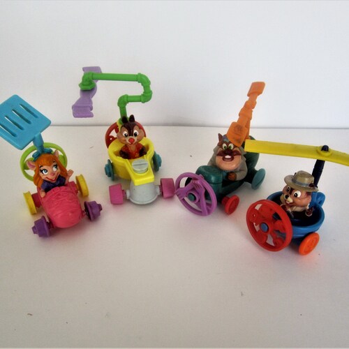 Vintage 80s 90s Rescue Rangers Complete Set 4 Mcdonald's - Etsy