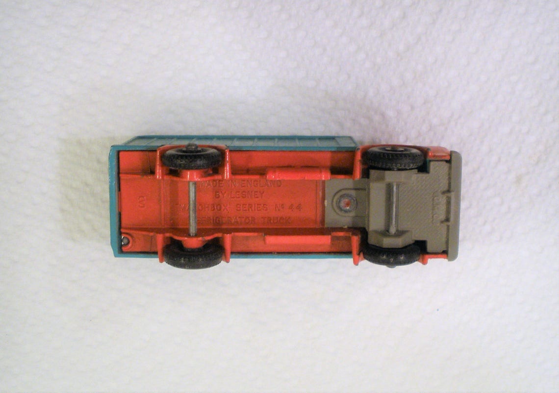 Vintage Matchbox Truck / Series 44C1 Refrigerator Truck / | Etsy
