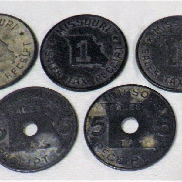 Missouri Tax Token - Etsy