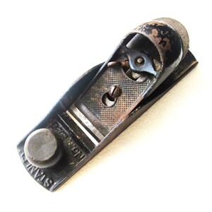 Vintage Stanley 220 Block Plane / All Parts Original to Plane / Blade ...