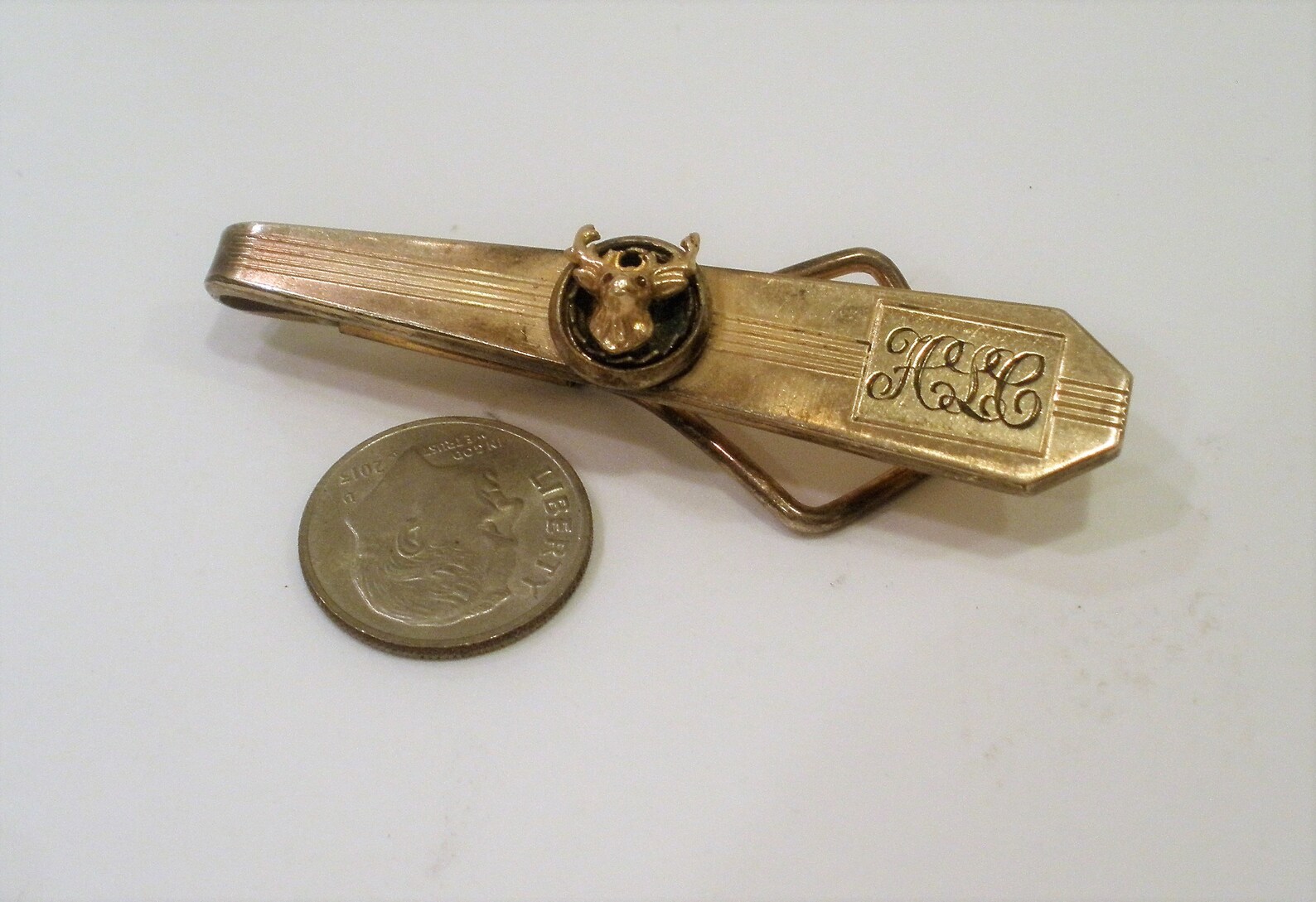 1930's Signed Swank Tie Bar / Gold Filled Tie Pin / 3 - Etsy