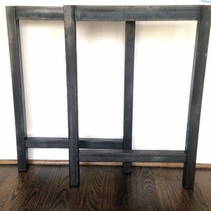 Set of Metal DESK FRAME Legs Made to Order Ships FAST - Etsy