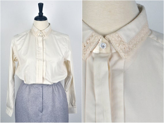 Women's Vintage 90s Jason Prescott Ivory Cream 100% Cotton - Etsy