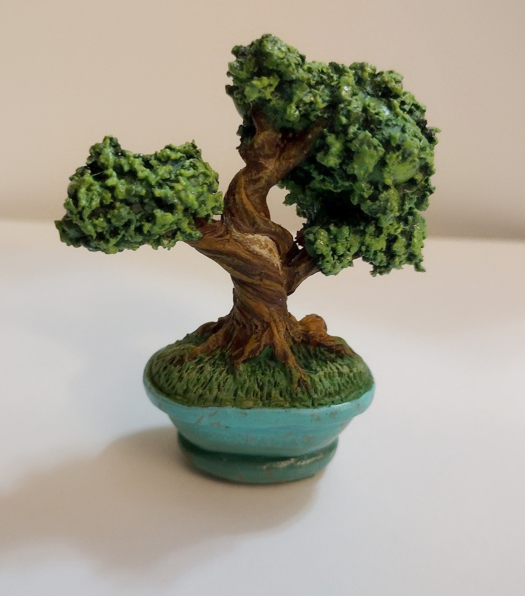 Handmade Polymer Clay Cute Miniature Bonsai Tree Sculpture Figurine - Etsy