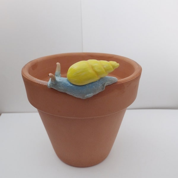 Polymer Clay Snail - Etsy