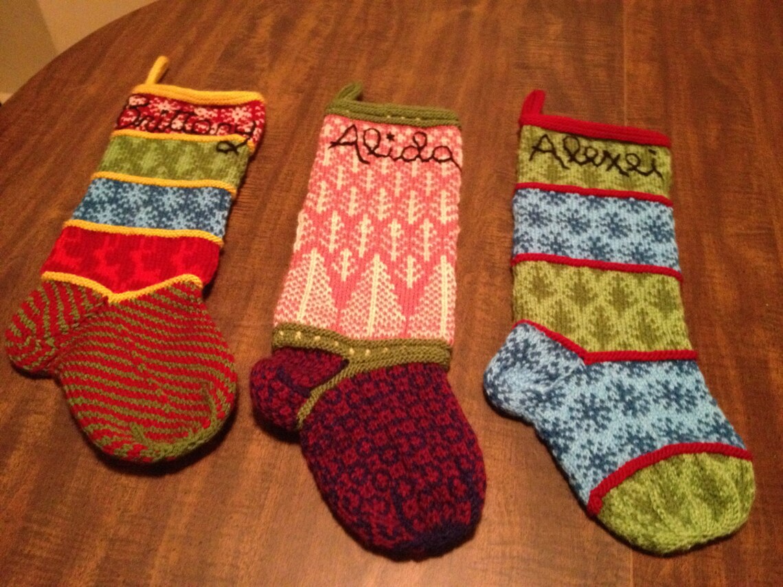 Made to Order Forest Stocking - Etsy