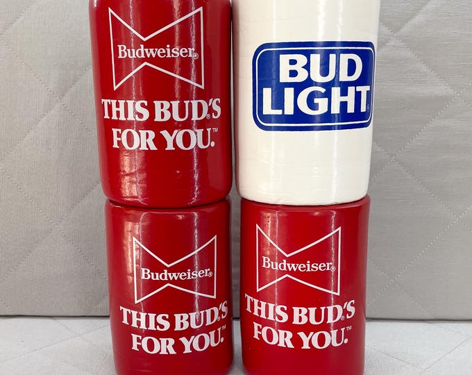 Budweiser/bud Light Beer Koozies - Kool Kans - Etsy