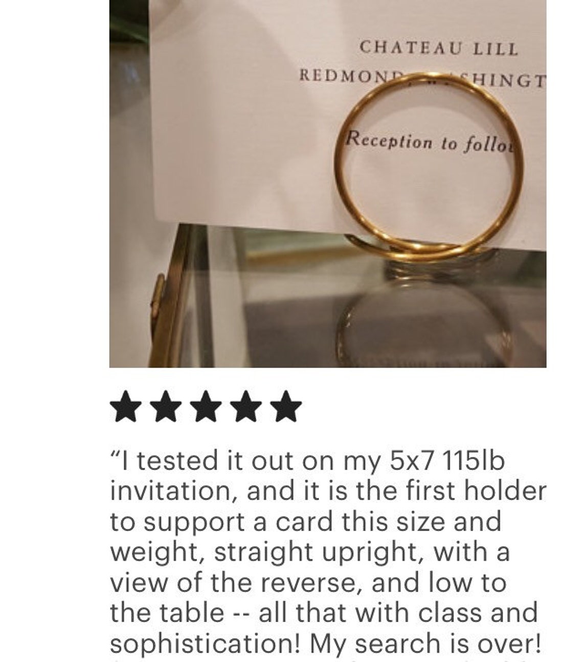 GOLD, Metal Place Card Holders (small) Name Card by Cufflinked - Etsy