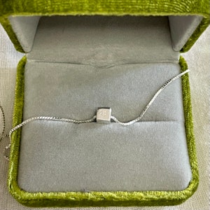 The Cube Bahá'í Necklace Ringstone Symbol and Greatest Name Sterling ...