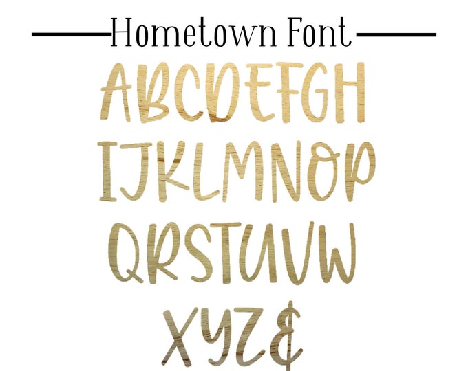 WELCOME Sign Letters - Times New Roman - 6 Inch Letters, Wall Hanging ...