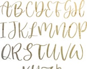 Wooden Cursive Letters Paintable Wall Hanging Craft Letter - Etsy