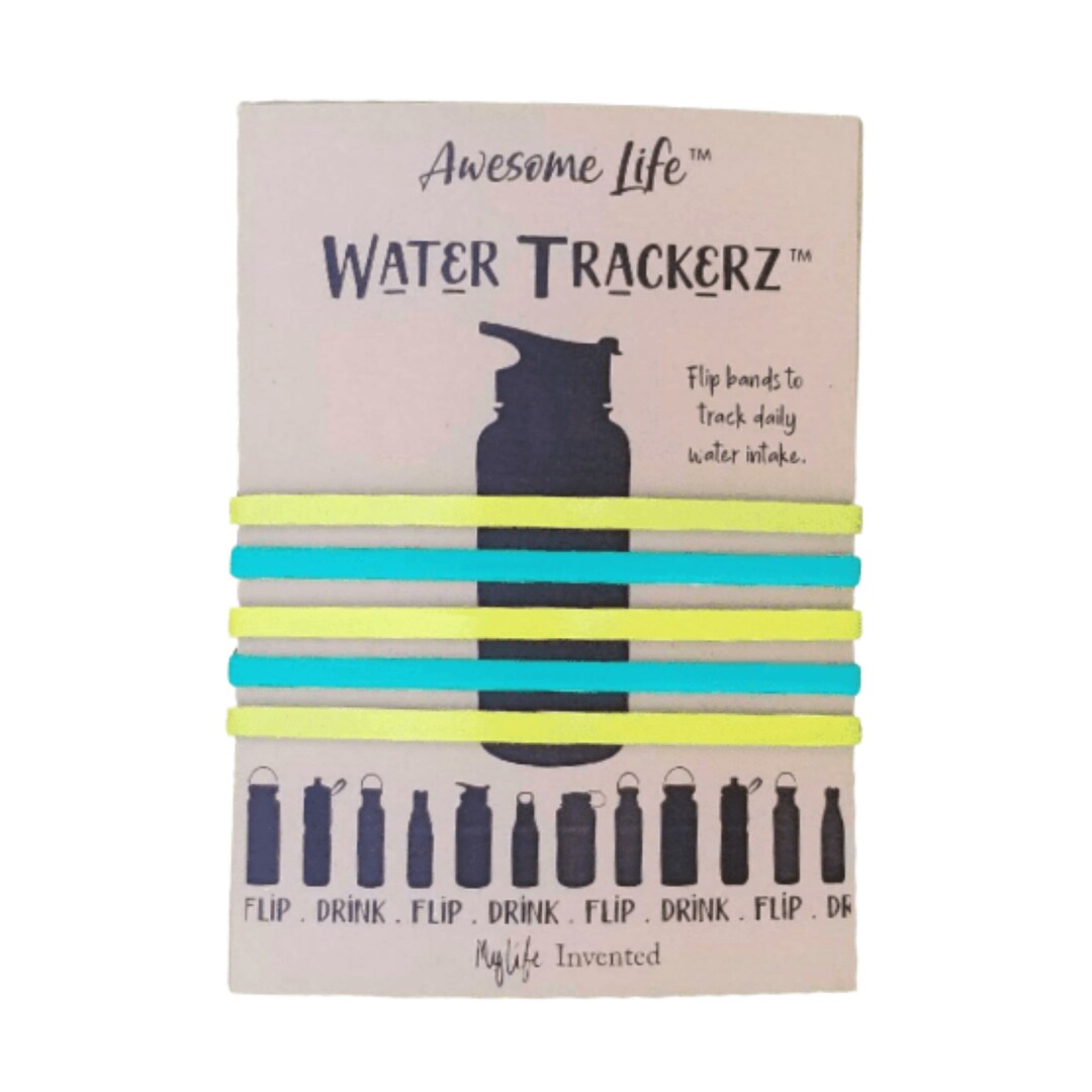 Water Tracker Bands Water Trackerz Yellow - Etsy