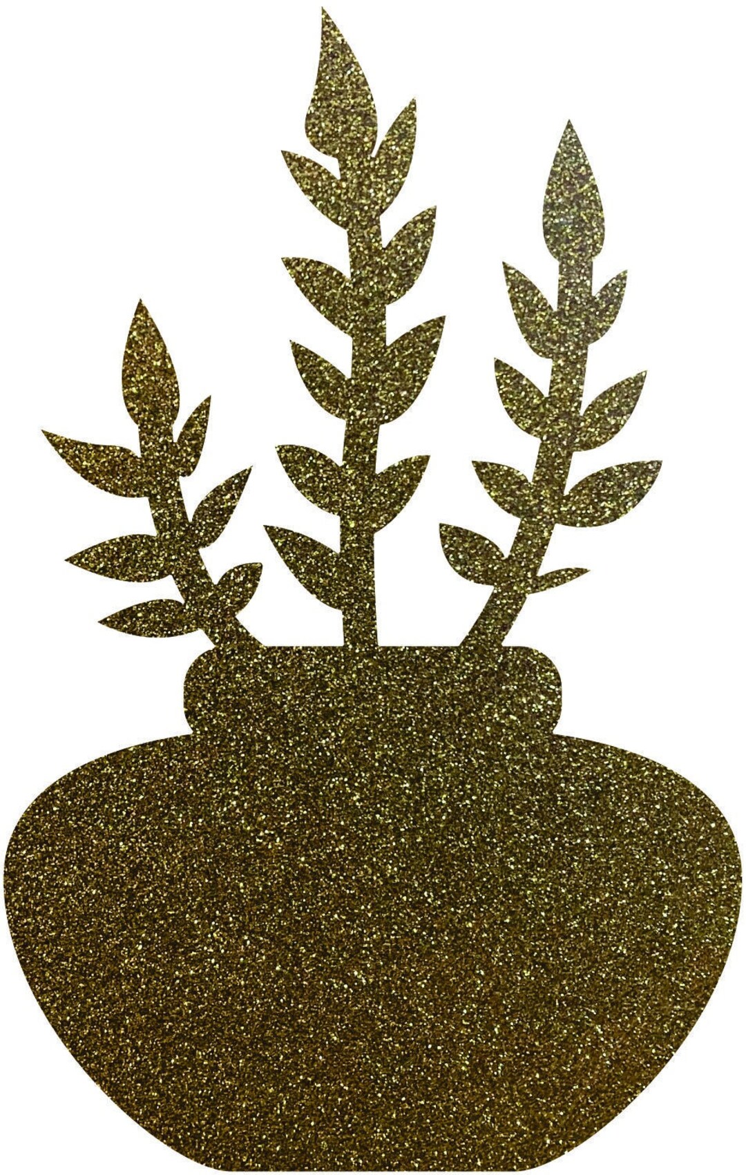 Plant in Pot Wood Cutout Unfinished Plant Craft Shape Plant - Etsy