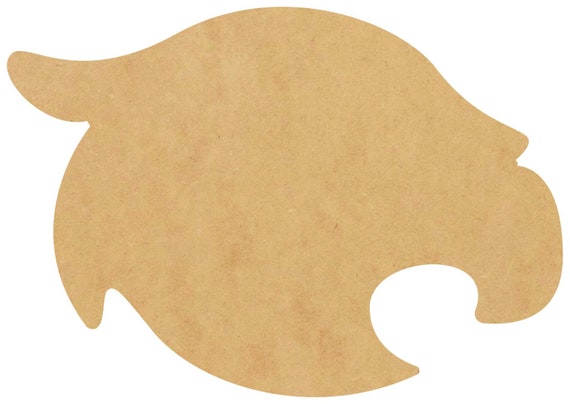 Wood Hawk Head Cutout Mascot Wood Craft Shape Hawk Acrylic - Etsy
