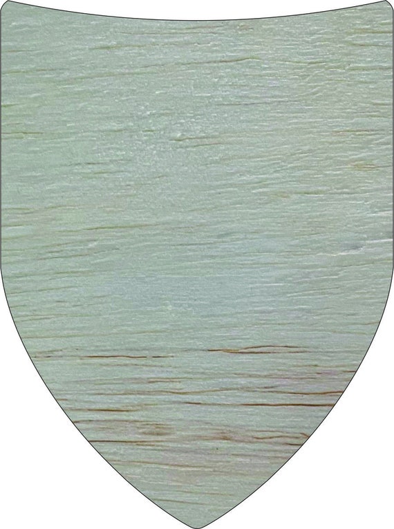 Wooden Roman Shield Shape Unfinished Wood Badge Craft Cutout - Etsy