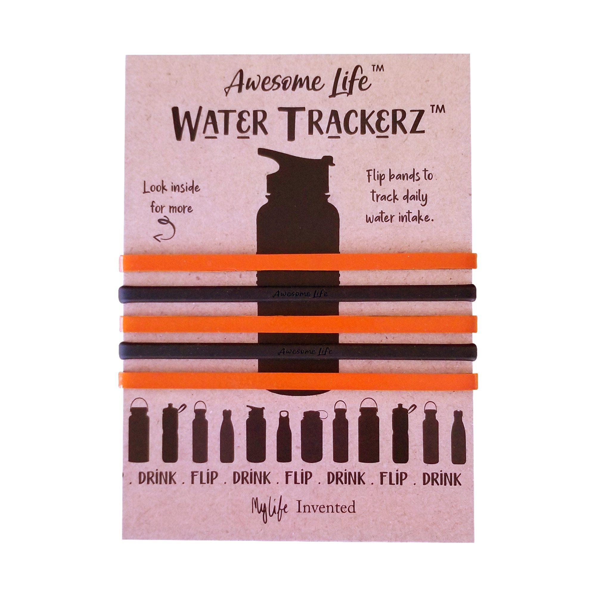Home & Living Water Trackerz Bands Black/Red Track Your Water Drinkware ...